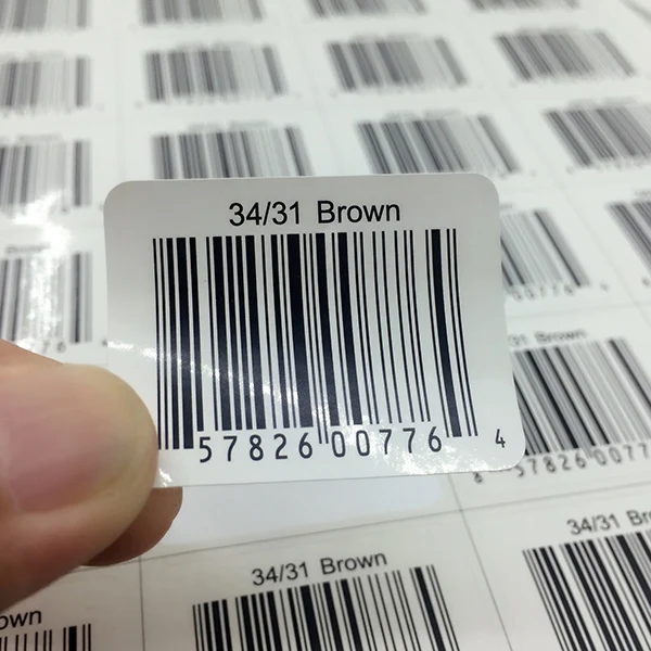Durable Waterproof Serial Number Label,Waterproof Serial Number Sticker ...