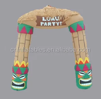 Luau Party Inflatable Tiki Arch - Buy Special Design Air Arch For Sale ...