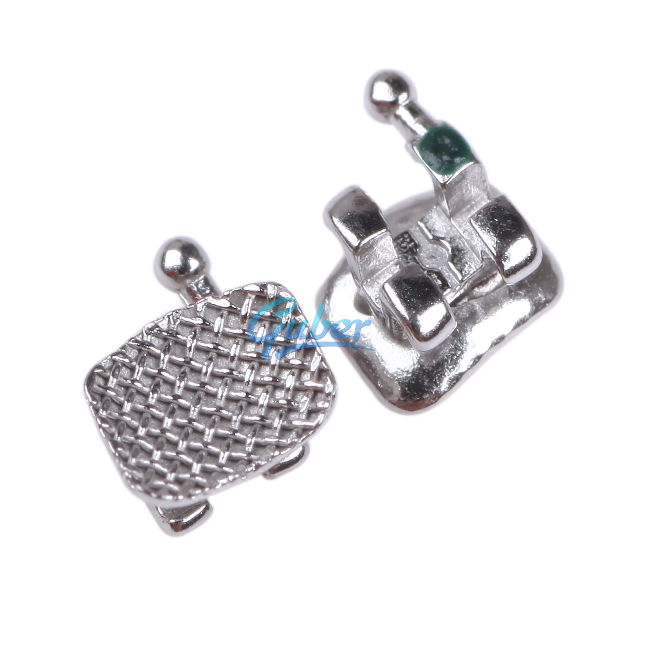 *dental Ortodoncia Mesh Pad Teeth Braces Edgewise Mesh Base Metal ...