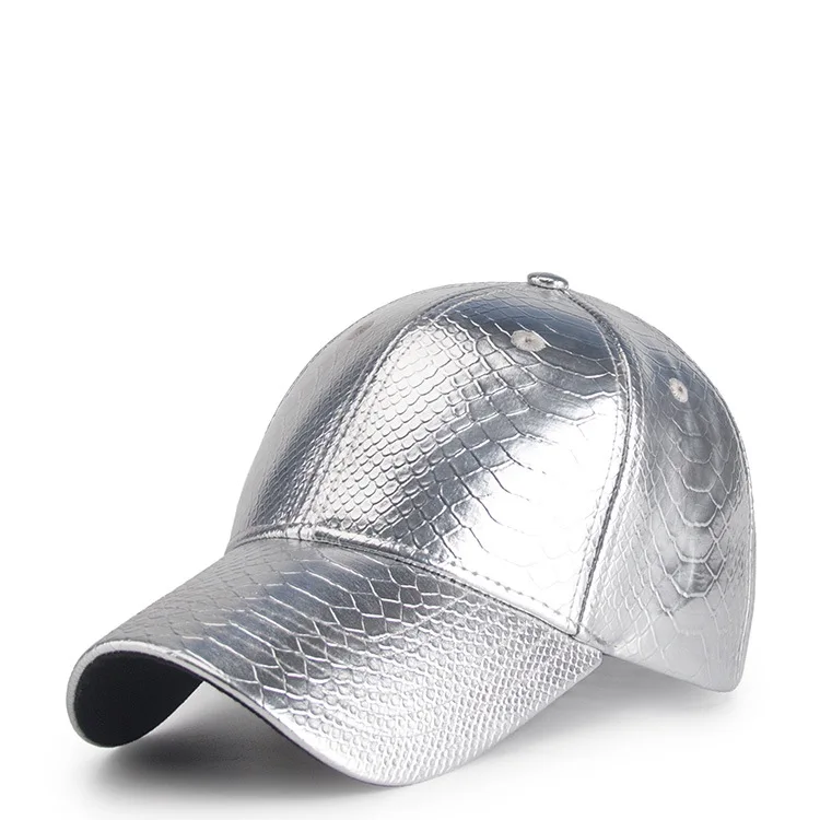 Swag HIPHOP Golden Baseball Cap - Adjustable Bling Bling Hat