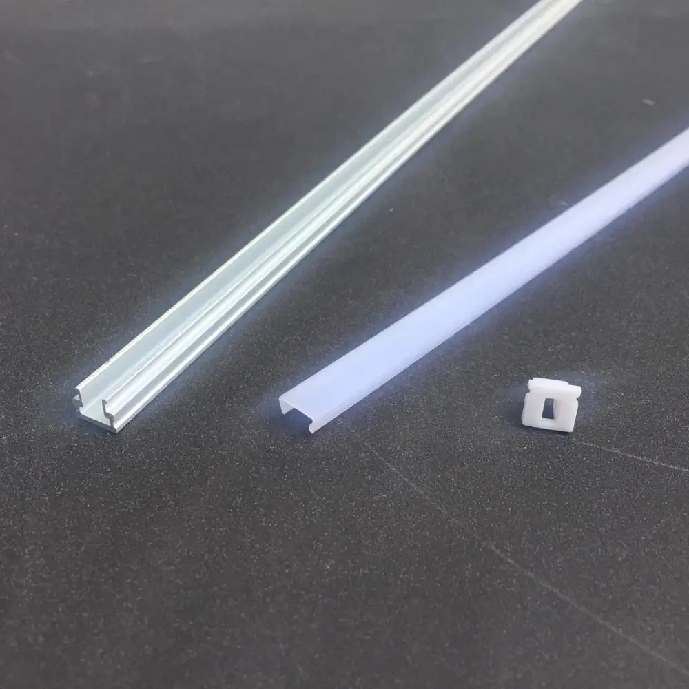 0808 Super Slim 8mm Wide Led Aluminum Channel,Led Track Aluminum For ...