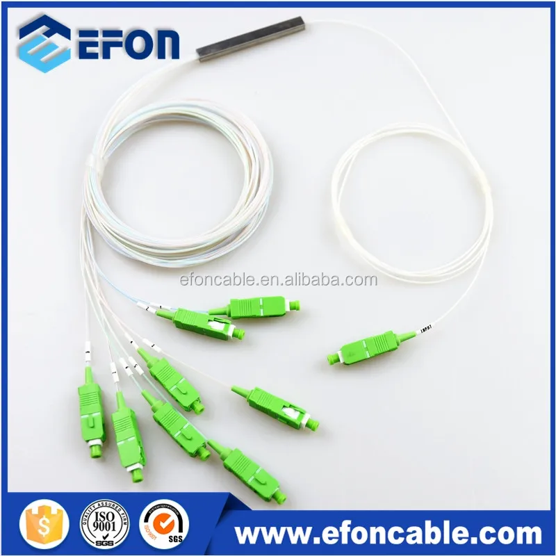 1 16 Fiber Optic Splitter 1x16 Steel Tube Splitter Single Mode 1x16 Sc ...