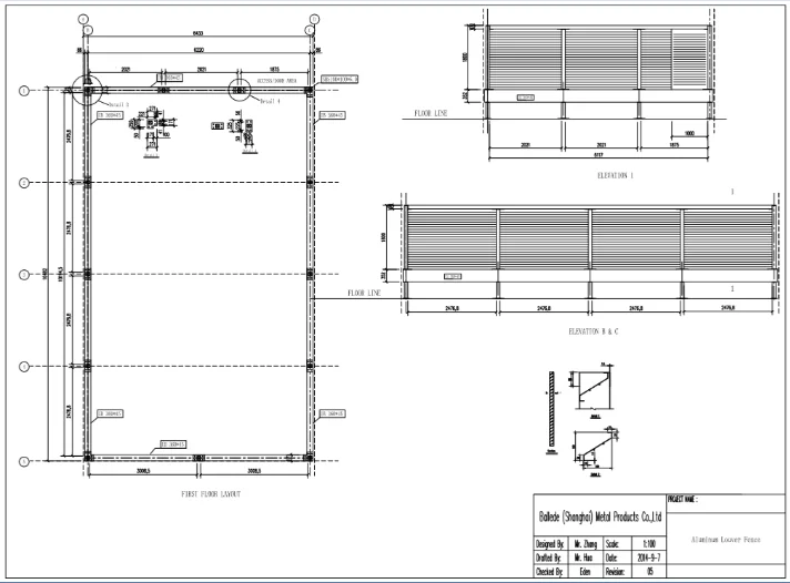 Environmental protection fixed aluminium generator louver, View ...