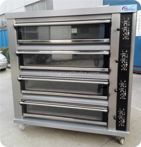 4 Deck 16 Trays Commercial Kitchen Gas Oven - Haidier