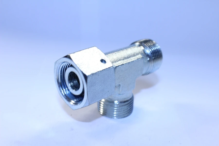 CC/ CD-RN Metric/bsp Male Threaded Hydraulic Tee Fitting