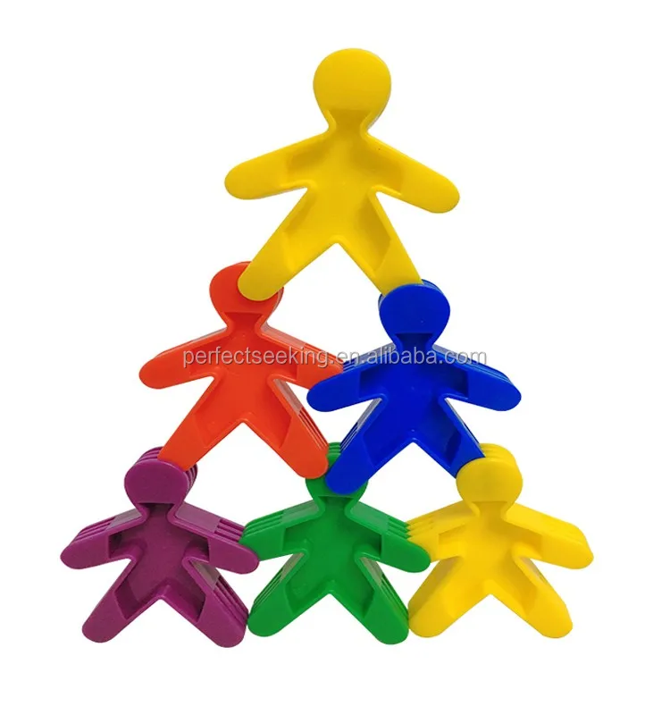 Small Plastic Toys People Counting Toy 100 Pcs Math Counter Building ...