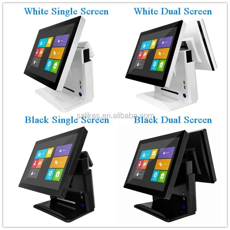 15inch All In One With Double Monitor Of Sale Complete Pos System ...