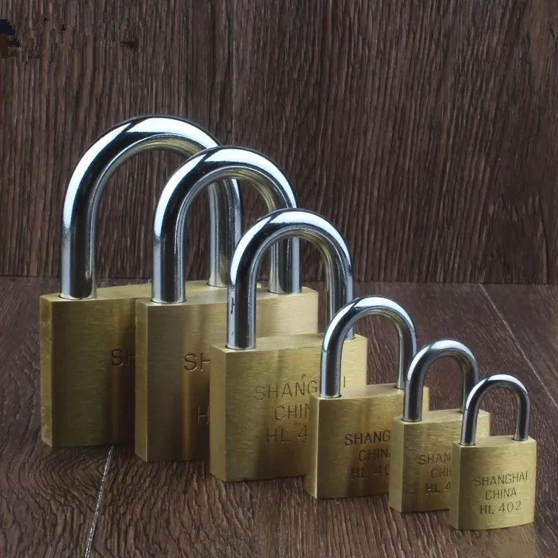 Cheap Grey Padlock - Heavy Duty Brass for Home Security