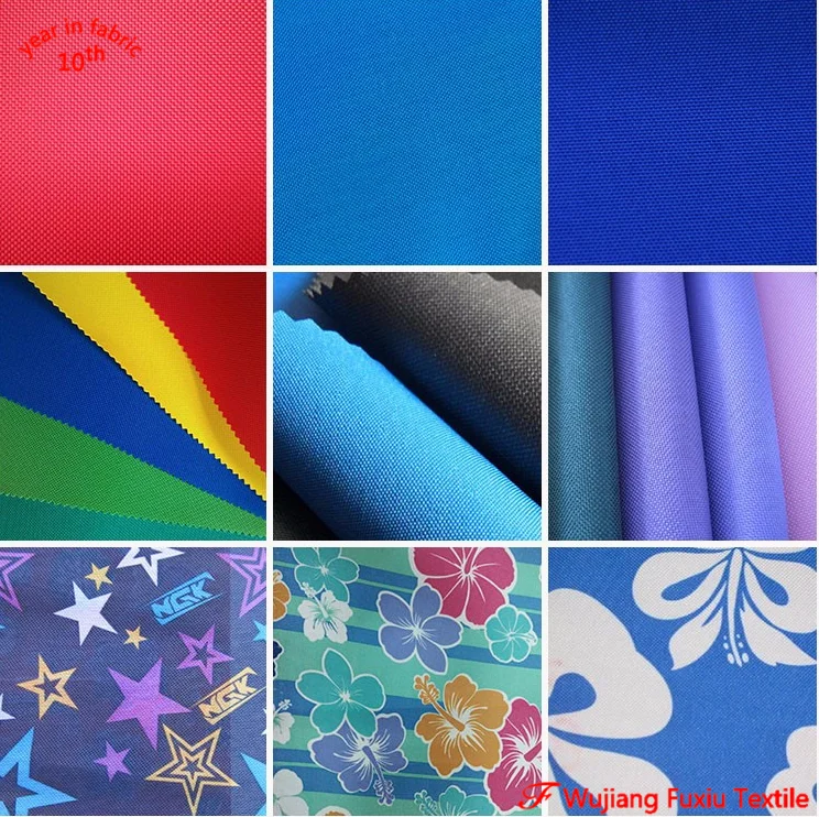 Pu Coated Waterproof 100% Polyester 210d Polyester Oxford Fabric - Buy ...