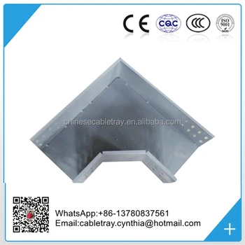 90 Degree Pre Galvanized Horizontal Cable Tray Bend - Buy 90 Degree ...