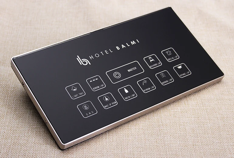 Customized RS485 Communication Hotel Bedside Touch Panel