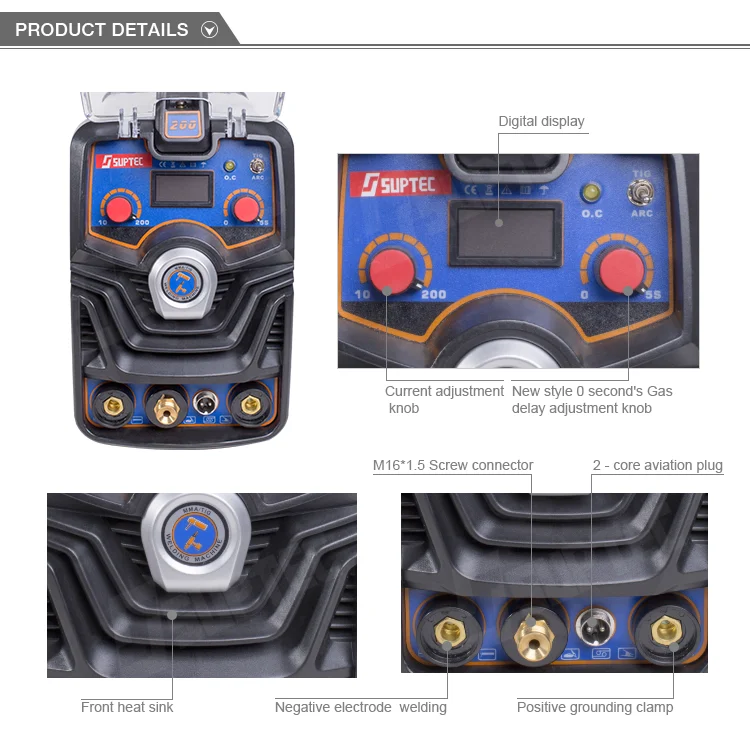 Best brass acdc tig welder argon arc 200 mosfet inverter welding machine specifications Products ...