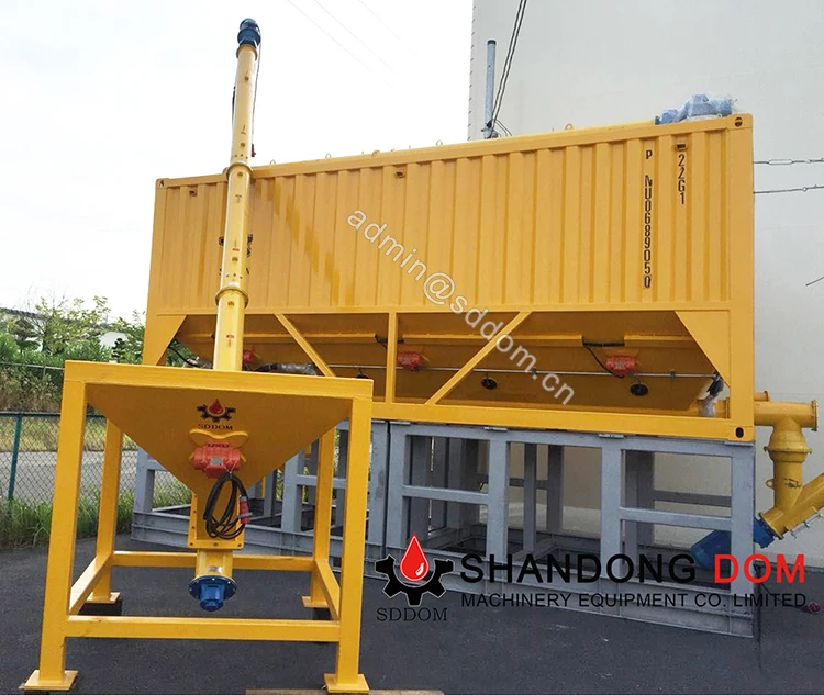 30 Ton Horizontal Mobile Cement Silo for Sale - Stackable Storage ...