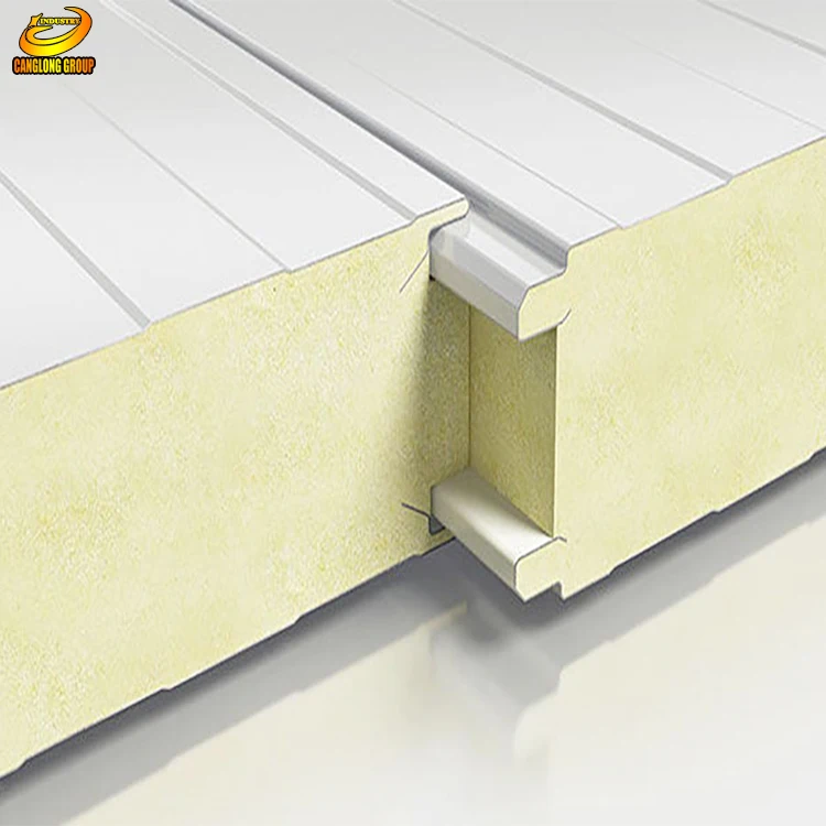 Pu Polyurethane Insulated Sandwich Wall Panel Clean Room Panel - Buy Pu ...