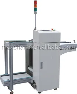 Smt Line Dual Rail Buffer Hopper Pcb Unloading Equipment With Esd Rack ...