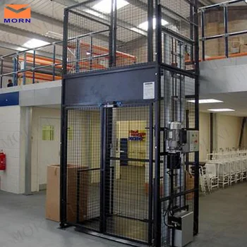 Warehouse Goods Hydraulic Vertical Material Lifts - Buy Vertical ...