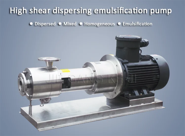 High Shear Emulsifier Vacuum Emulsifying Mixer Bitumen Emulsifier Pump ...