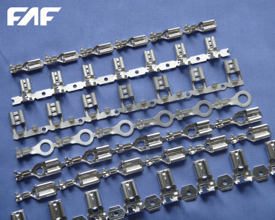 Brass Stamping Electric 110/187/250 Pcb Faston Tab Contact Terminal ...