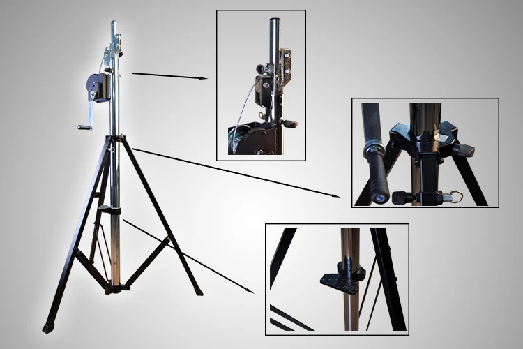 Professional Stage Light Stands Ls015h - Buy Stage Light Stands,Light ...