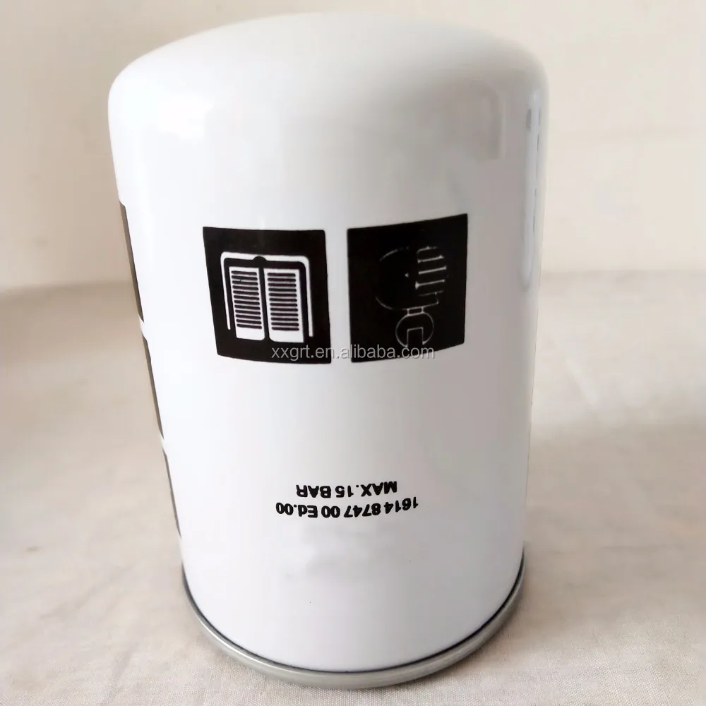 Pressure 7.25 Bar Oil Filter 1513 0337 01 for Compressor