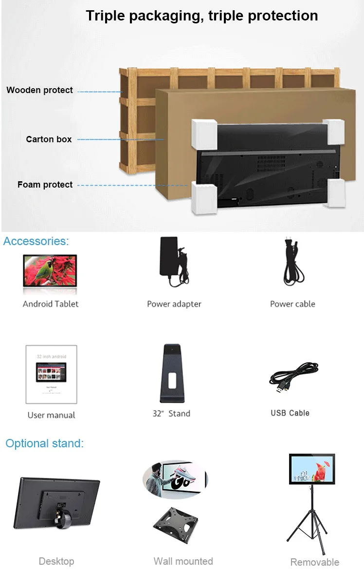 32-Inch 1920x1080 Capacitive Touchscreen Tablet PC