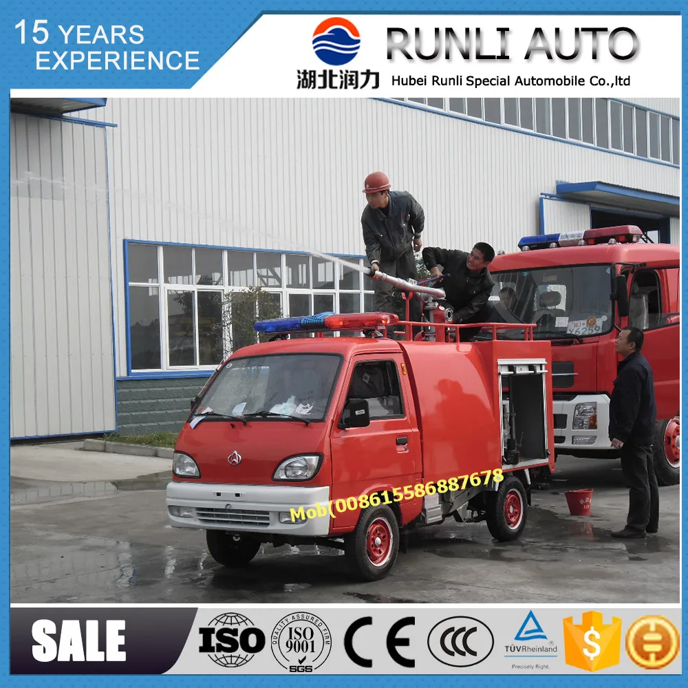 Cheaper Mini Fire Tender Truck 1000l Fire Fighting Truck Water Pump ...