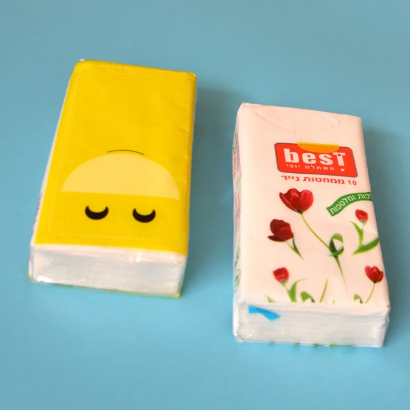 Custom Pocket Tissues China Factory 3ply Virgin Wood Pulp Paper Facial ...