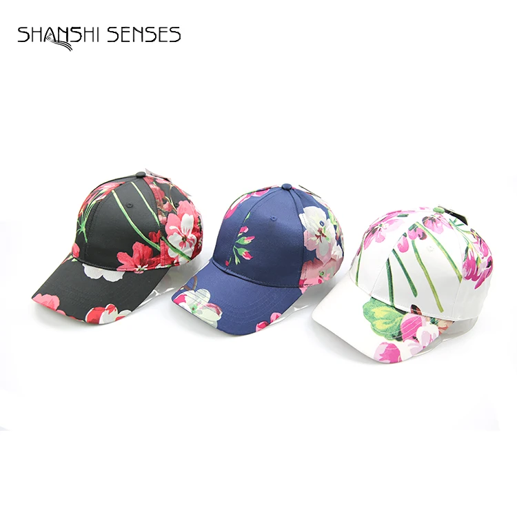 Promotional 100% Polyester Ladies Custom Floral Print Satin Plain ...