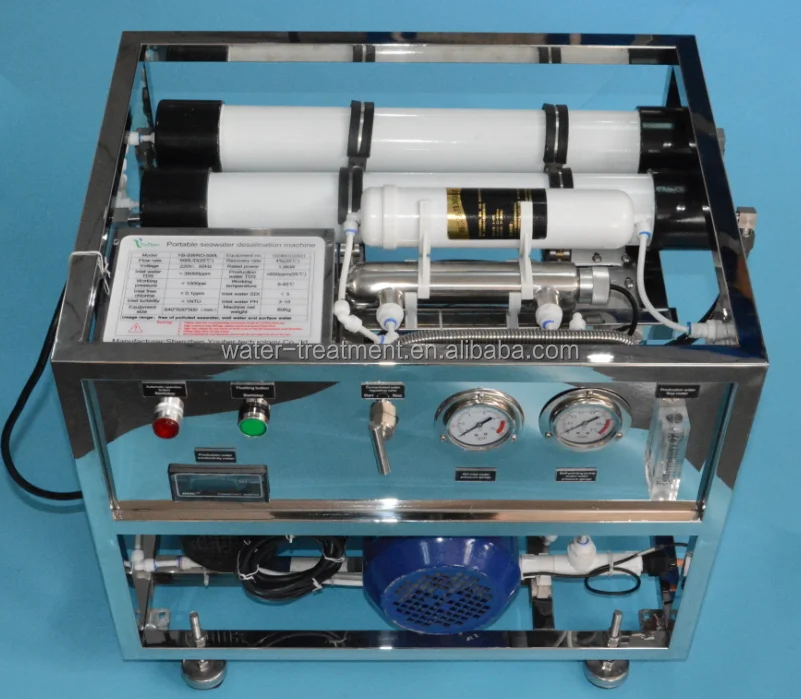 Portable Sea Water Desalination Ro Machine Used For Getting Drinking ...