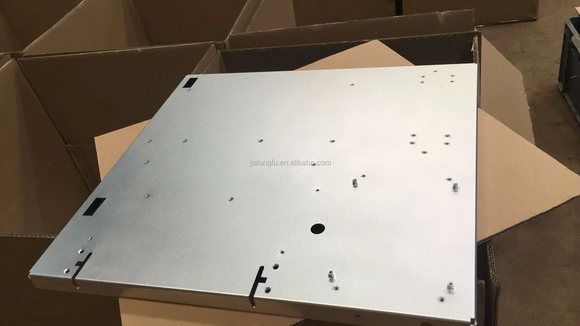 Metal Insert Plate Construction Aluminium Steel Structural Parts Custom ...