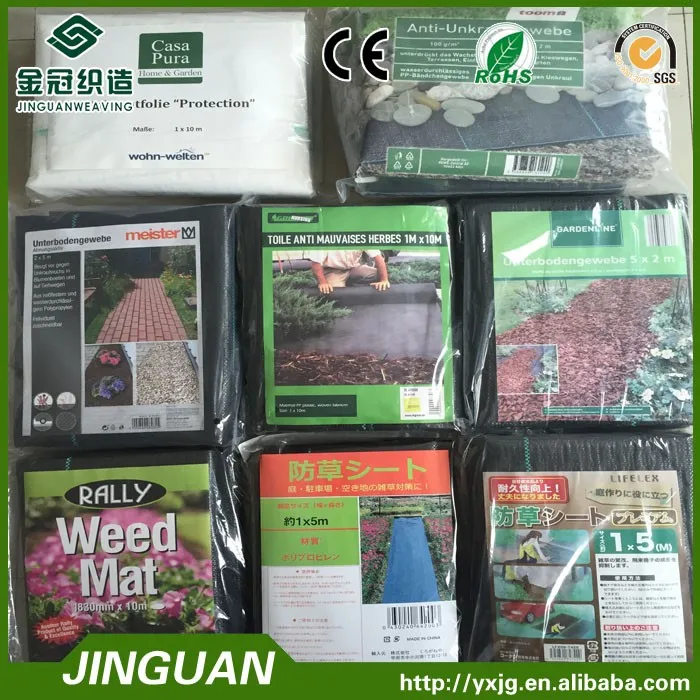 Weed Mat In Piece Ground Cover Weed Control Mat Weed Fabric - Buy Weed ...