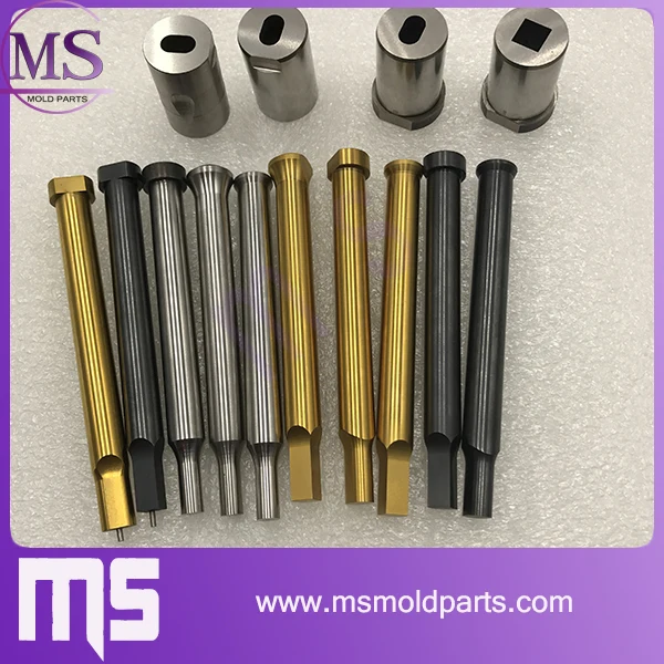 Iso 8020 Ejector Punch With Alcrona Coating Tin Coating Punch Dies With ...