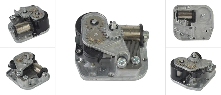 18 Note Music Box Movement With Center Rotating Shaft - Buy Music Box ...