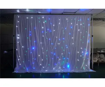 Latest Design Wholesale Led Lighted Fabric Curtains Led Fabric Strip ...