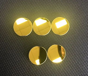High Reflective Gold Plated Silicon Reflector Optical Mirror For Co2 ...