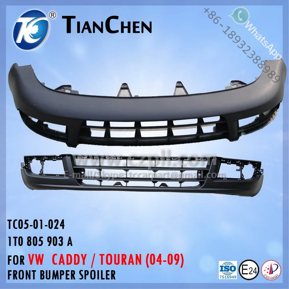 Front Bumper Spoiler For Caddy / Touran 2003- 2005 1t0 805 903a ...