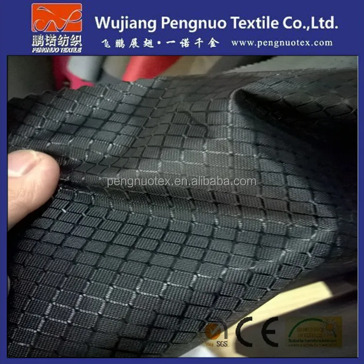 Rpet Ripstop Fabric 100%poly Water Proof 420d Diamond Check Weave ...