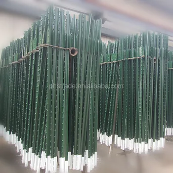 American Type Green Painted 6ft Metal T Post - Buy Metal T Post,Metal ...