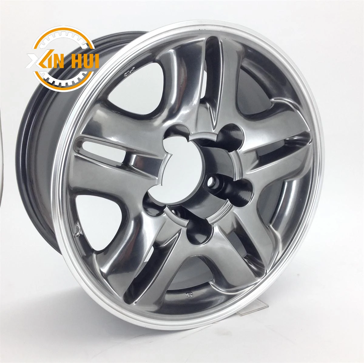 16 Inch Gun Grey Machine Face Rim Et 0 Jant 5 Hole Pcd 150 Fit For ...
