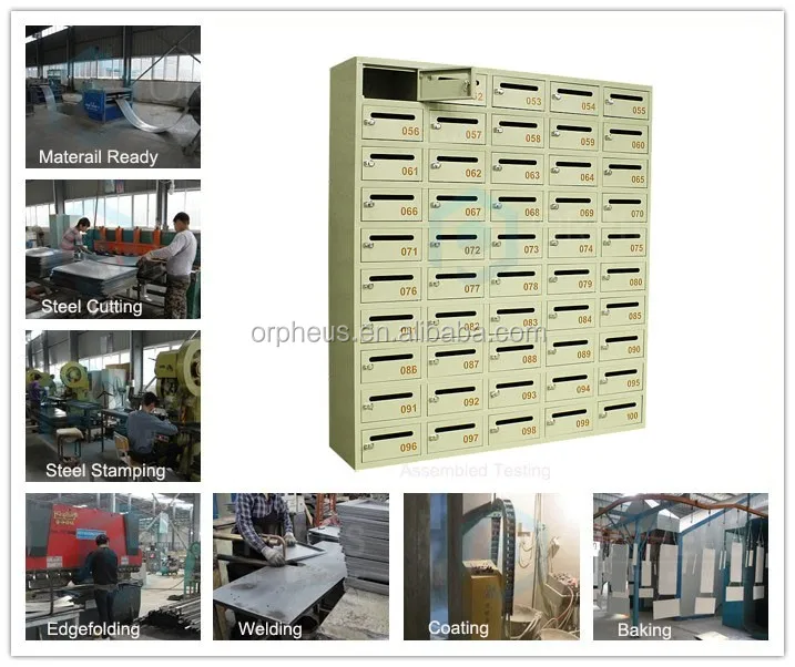 New Design Embedded Commercial Mailbox Apartment Indoor Letter Box ...