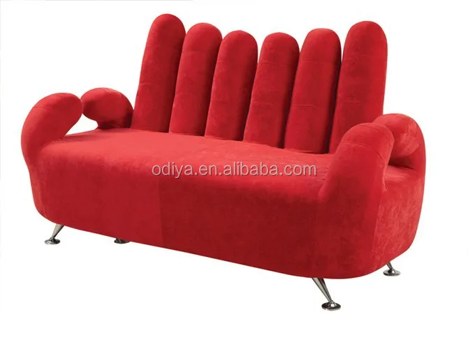 Modern Fiberglass Hand Shaped Sofa - Buy Unique Shape Sofa,Modern L ...