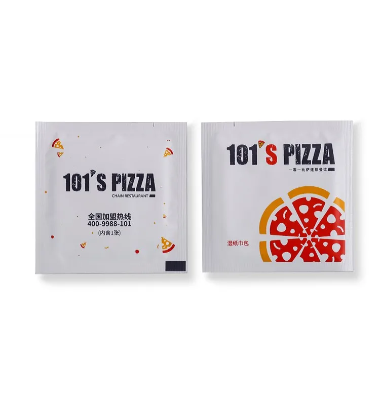 Single Restaurant Wet Wipes for KFC and Macdonalds - 2000pcs/carton