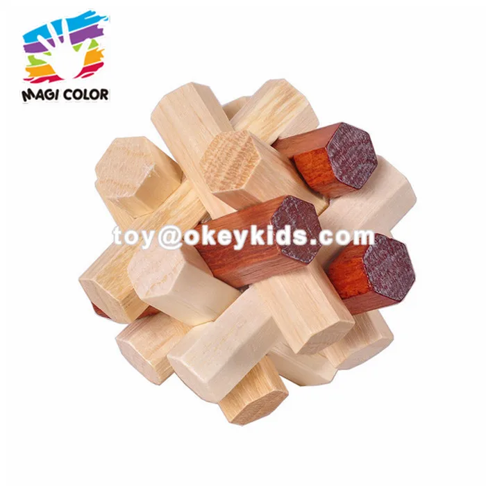 Wholesale Customize Kongming Luban Lock Wooden Puzzle Lock Toy To Anti ...