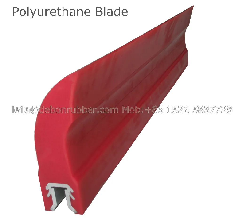 Polyurethane Blade Primary And Secondary Belt Cleaner,Belt Scraper ...