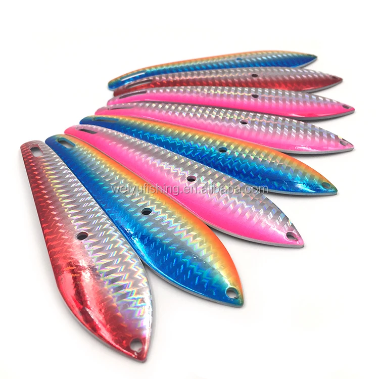 Stainless Steel Fish Spoon Lure With Hook Fishing Lure Fishing Tackle 6 ...