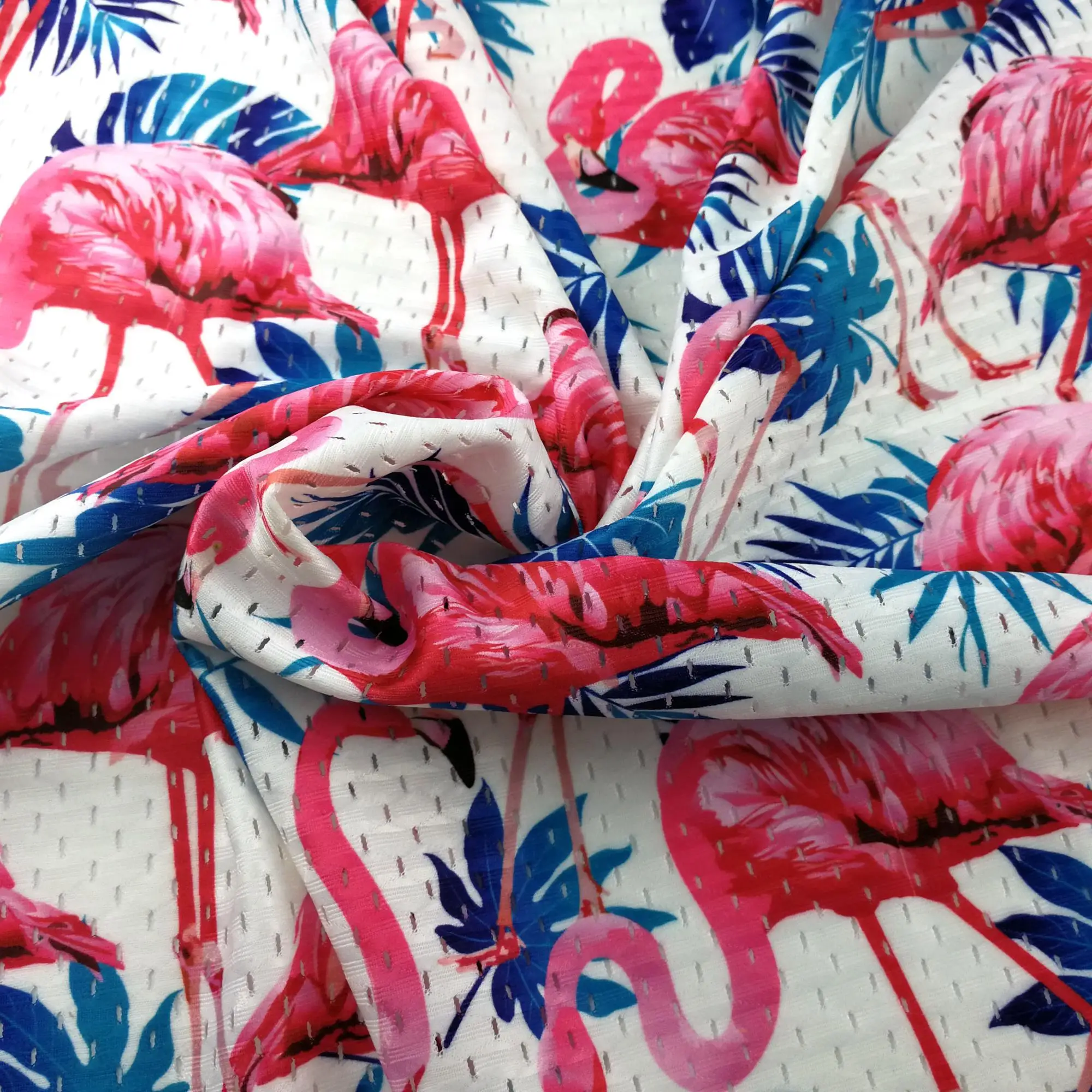 Free Sample Polyester Spandex Printed Swimwear Fabric - Buy Swimwear ...