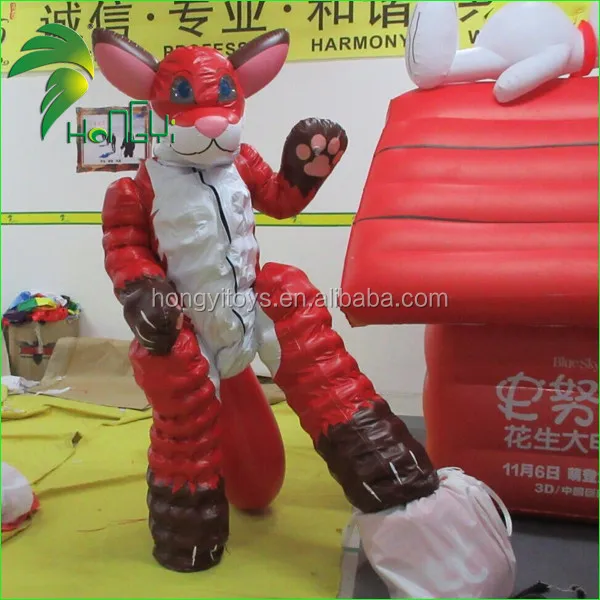 Inflatable Animals Costume,Inflatable Fox Suit With Double-layer Pvc ...