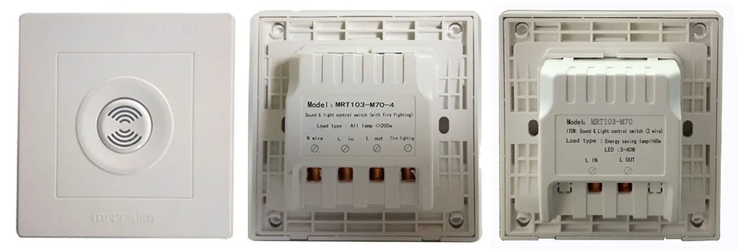 2018 Voice Activated Light Switch Newest Sound Light Switch Mrt103-m70 ...