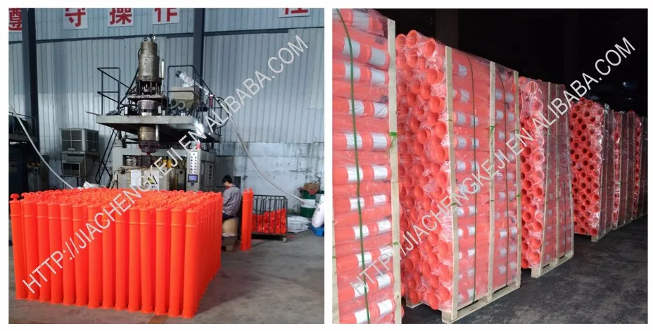 T-top PE Red Blowing Plastic T Post for Australia Warning Post