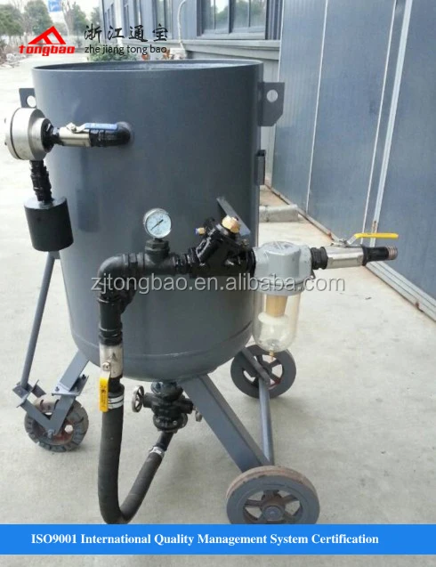 Pressure Sandblaster Pot,Industrial Sandblasting Machine - Buy Portable ...